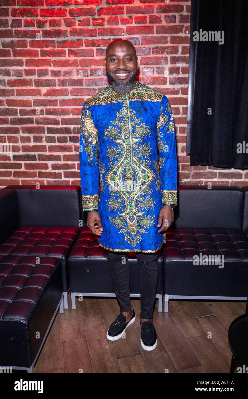 Peter Lentini attends Ankara Fest: African Fashion and Music Festival ...