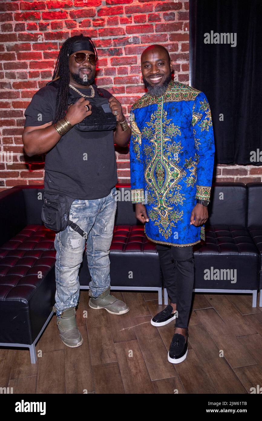 DJ Zuko, Peter Lentini attends Ankara Fest: African Fashion and Music ...