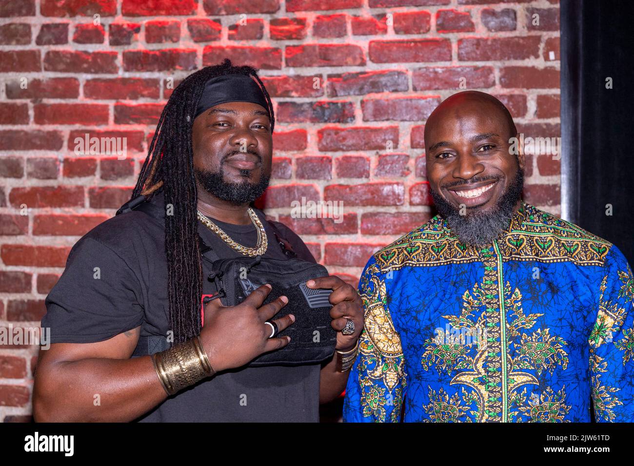 DJ Zuko, Peter Lentini attends Ankara Fest: African Fashion and Music ...