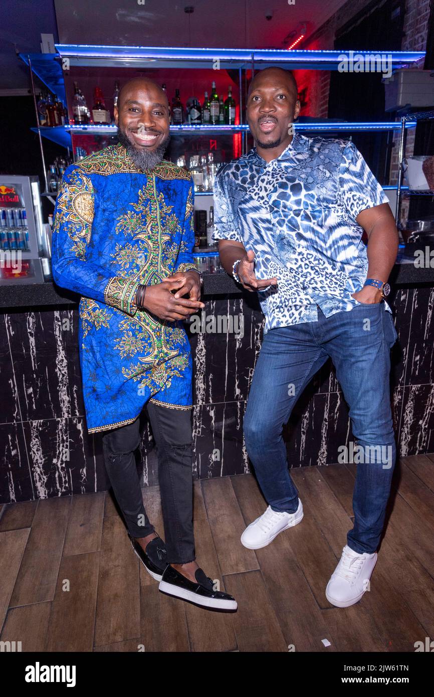 Peter Lentini, Seyi Brown attend Ankara Fest: African Fashion and Music ...