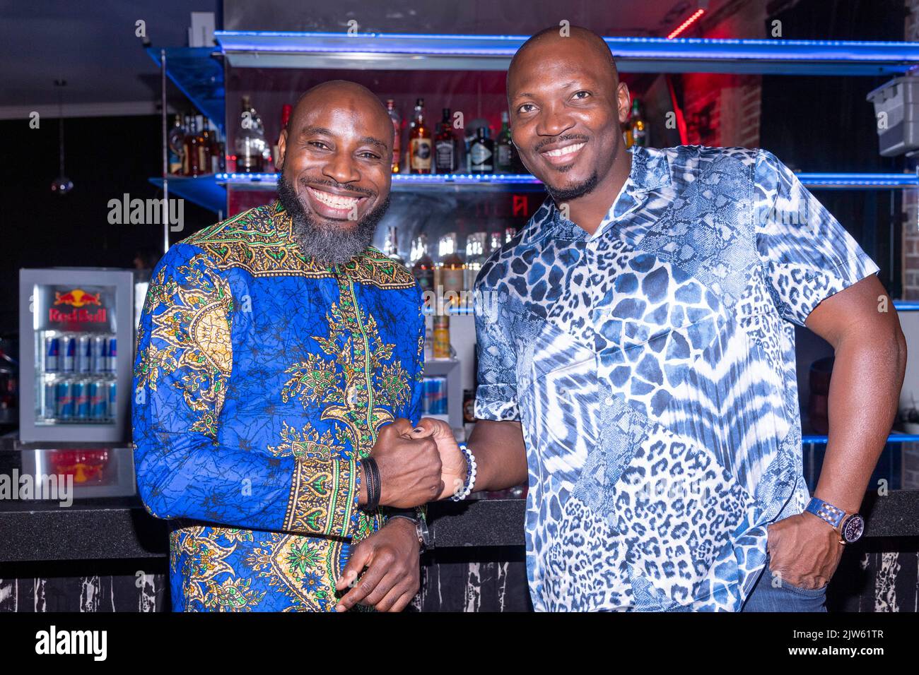Peter Lentini, Seyi Brown attend Ankara Fest: African Fashion and Music ...