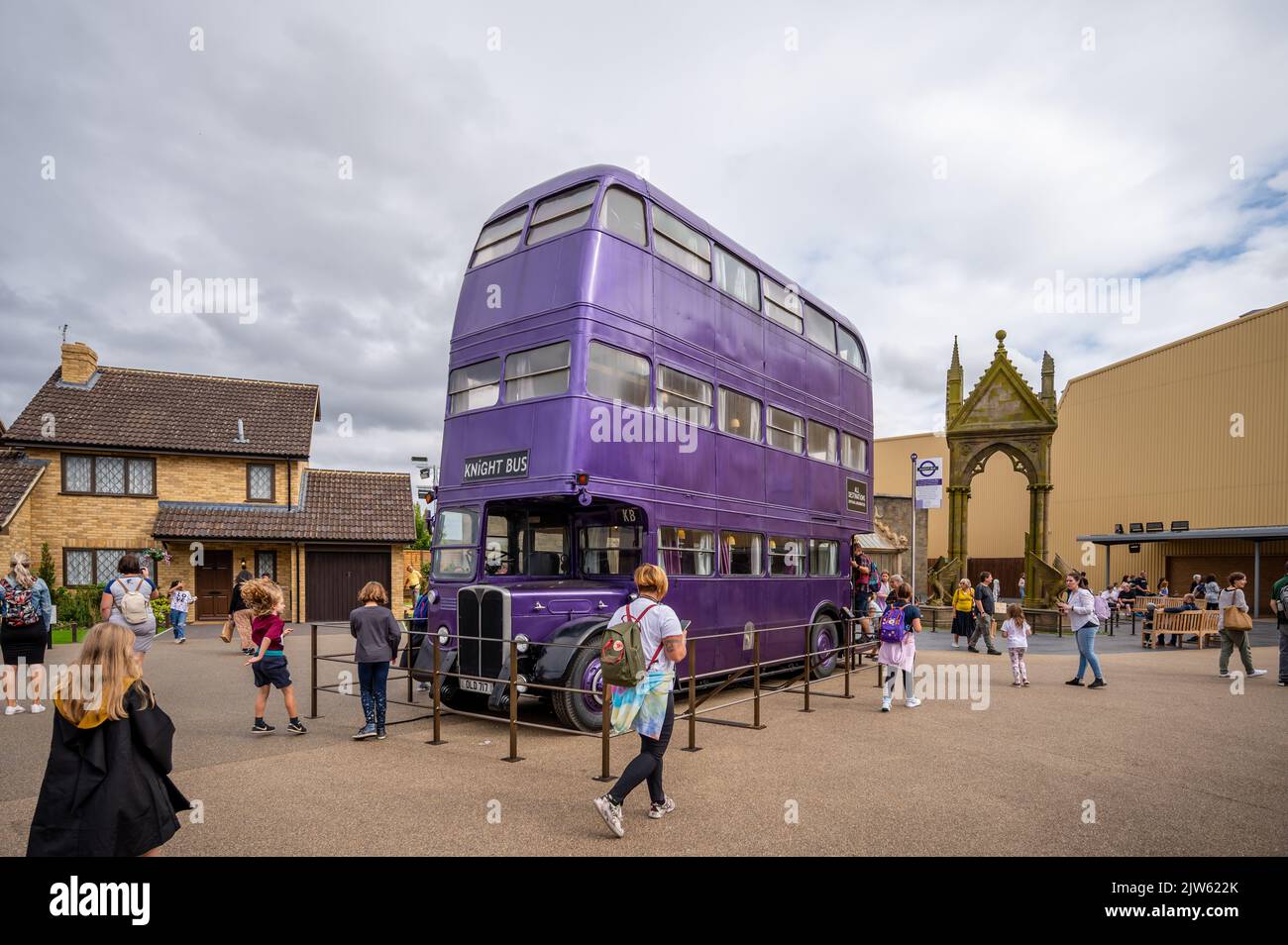 Leavesden, UK - August 23, 2022: Exhibits inside the Making of Harry ...