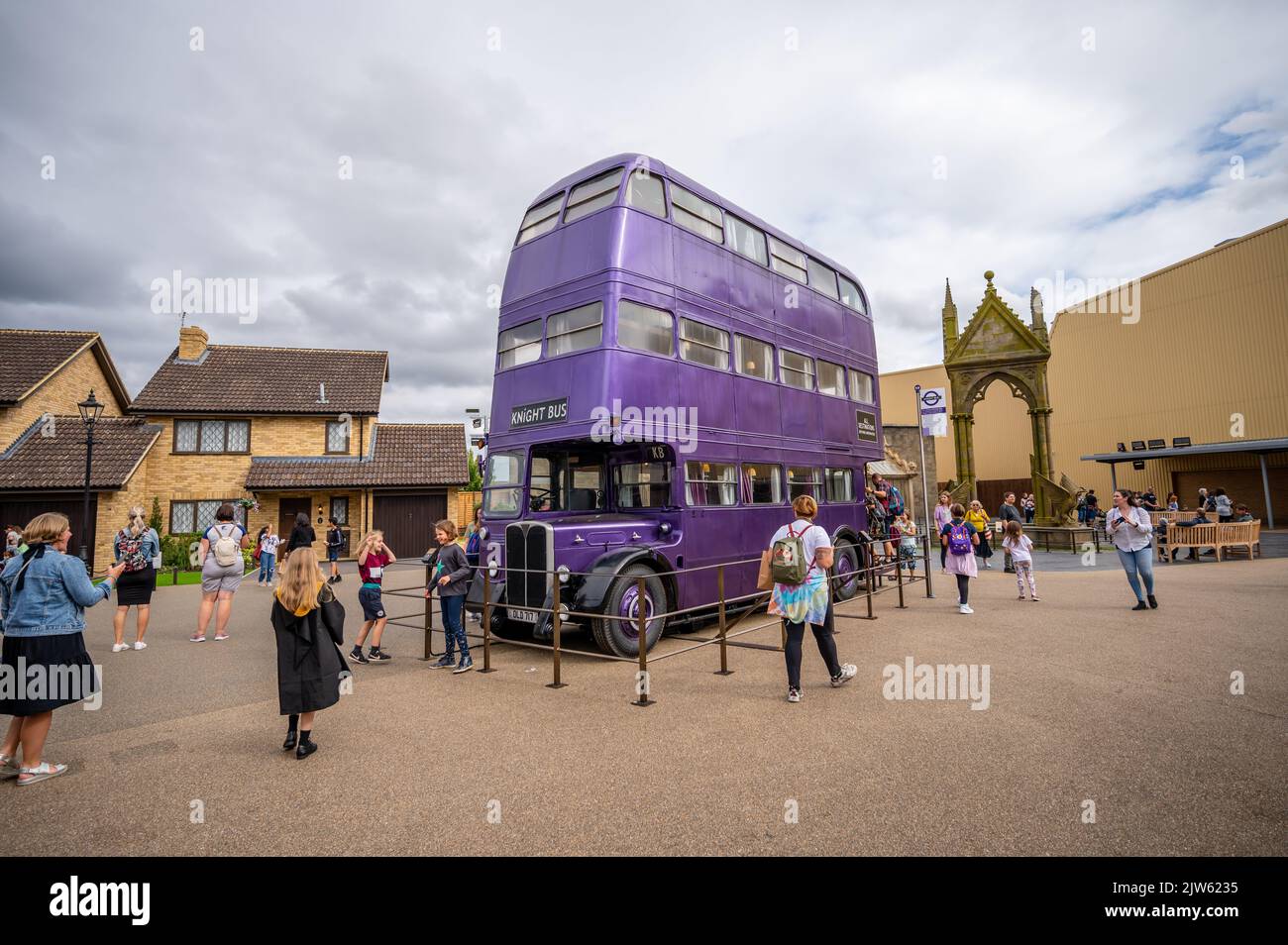 Leavesden, UK - August 23, 2022: Exhibits inside the Making of Harry ...