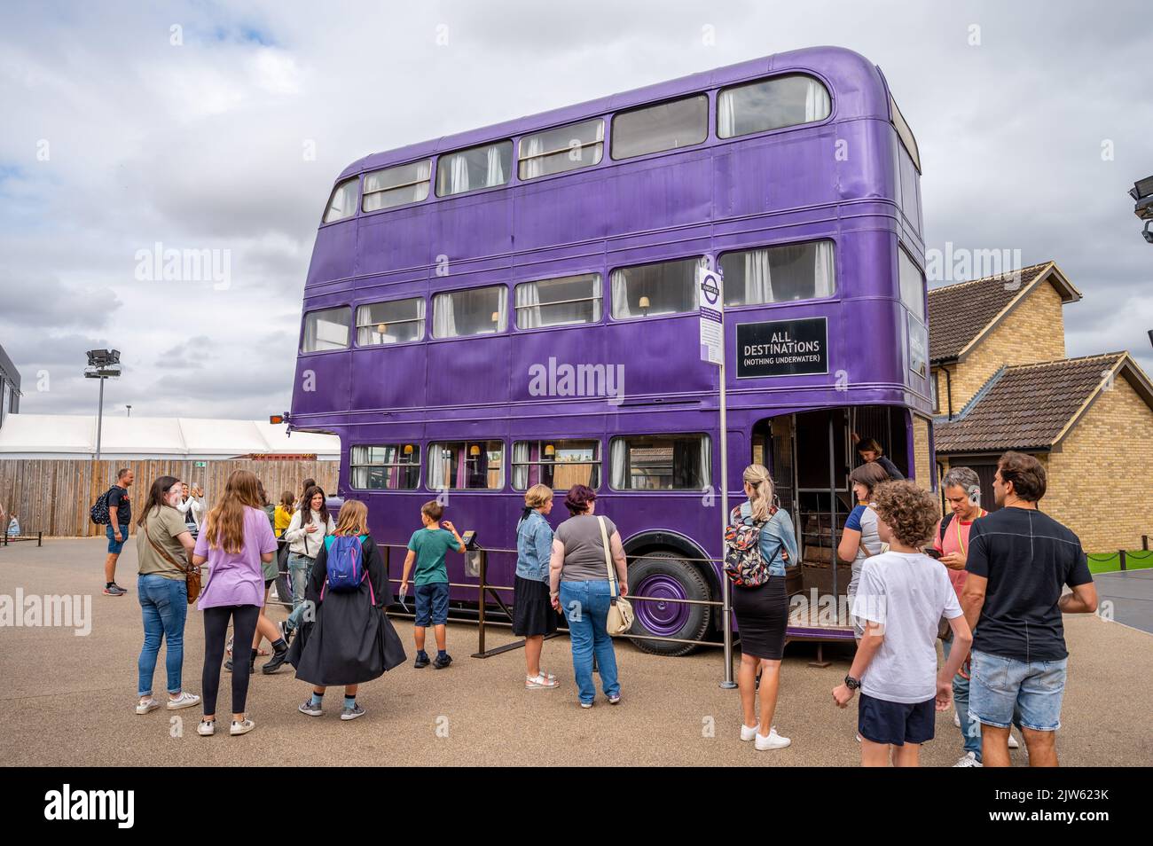 Leavesden, UK - August 23, 2022: Exhibits inside the Making of Harry ...