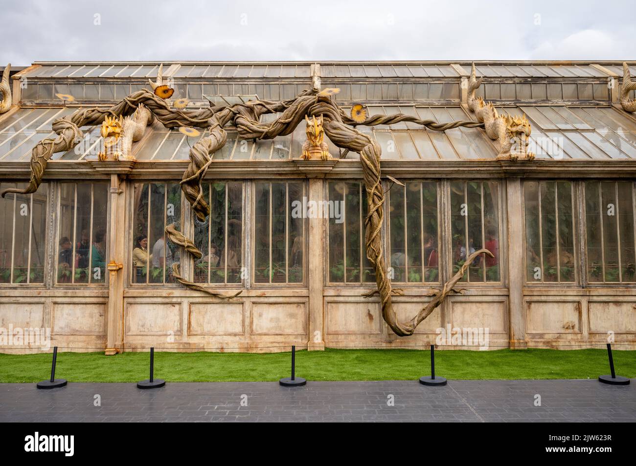 Leavesden, UK - August 23, 2022: Exhibits inside the Making of Harry ...