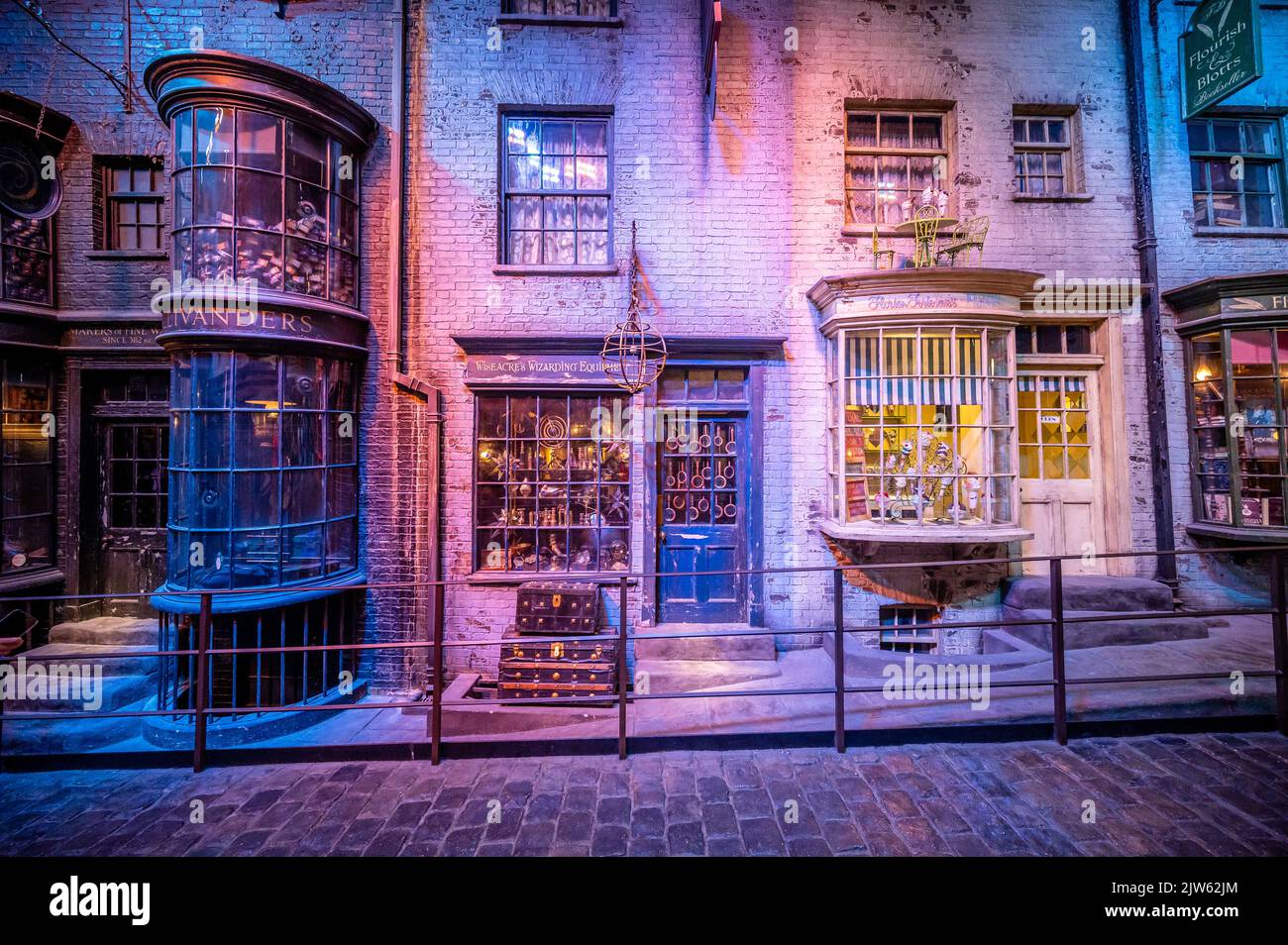 Leavesden, UK - August 23, 2022: Exhibits inside the Making of Harry ...