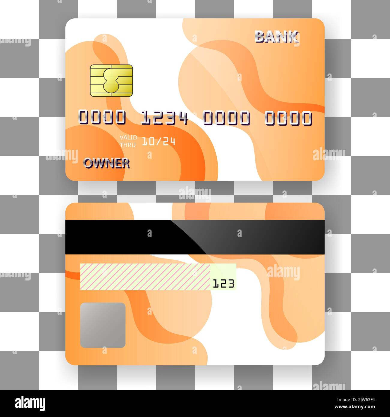 banking card template background wave pattern 3d. template for poster ...