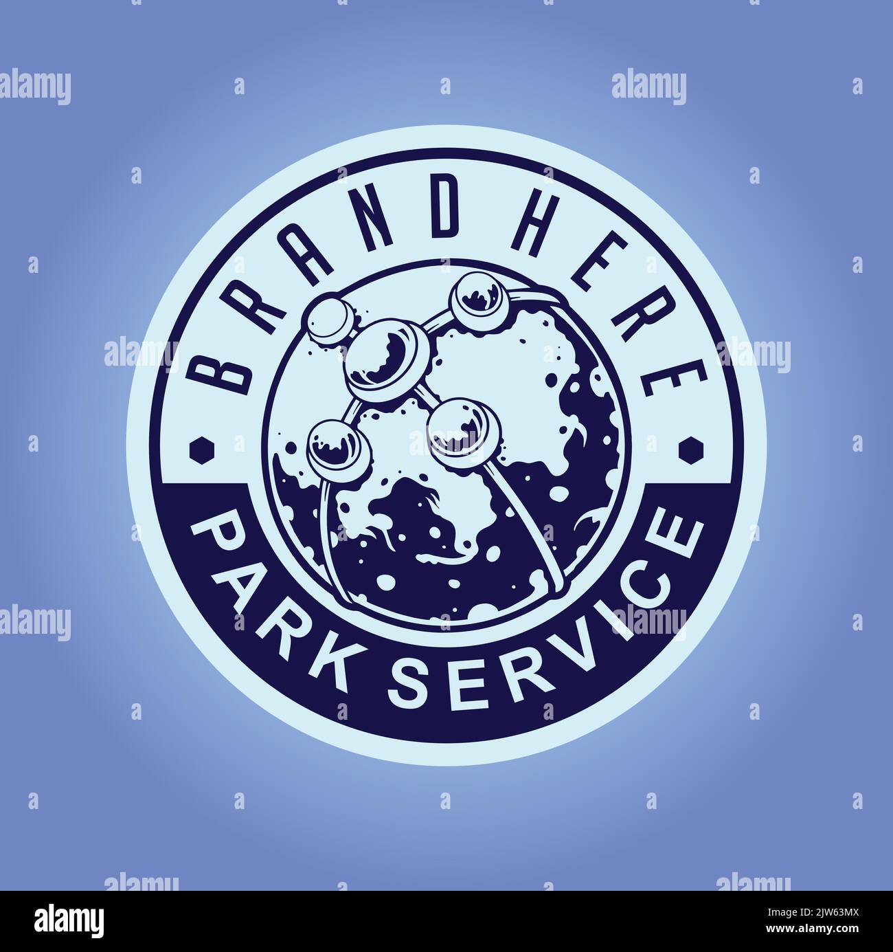 National parks service Stock Vector Images - Alamy