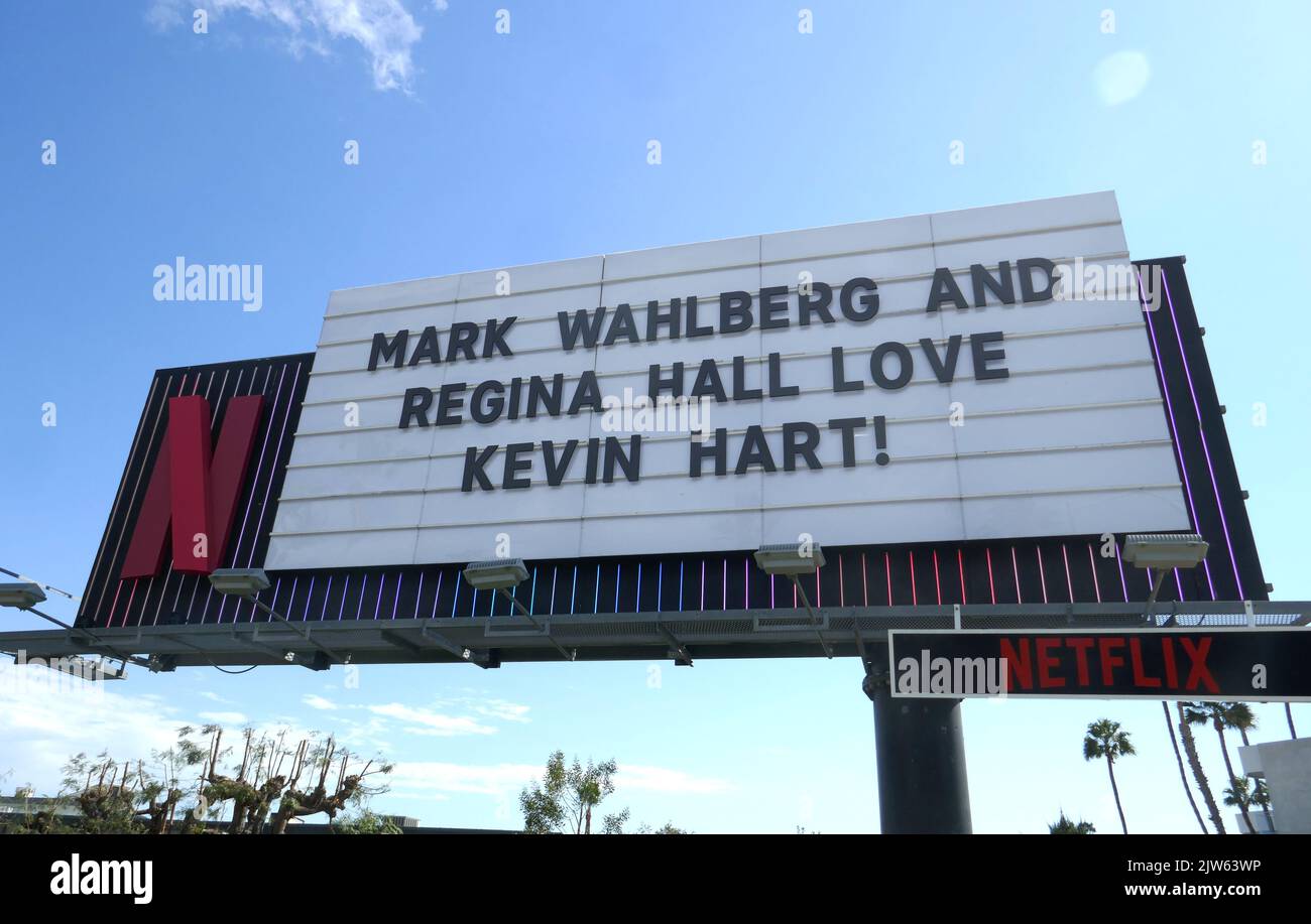 Los Angeles, California, USA 3rd September 2022 Netflix Billboard Mark ...