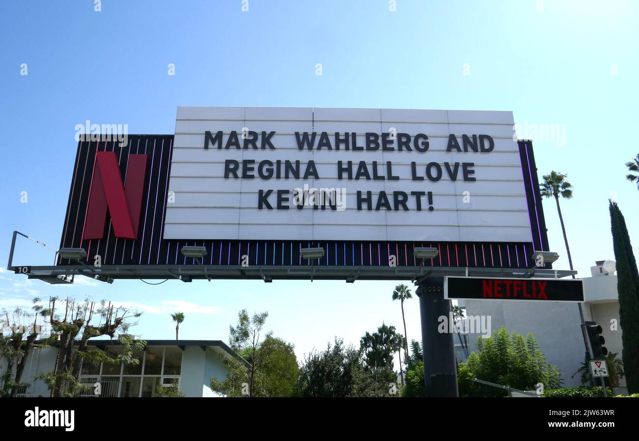 Los Angeles, California, USA 3rd September 2022 Netflix Billboard Mark ...