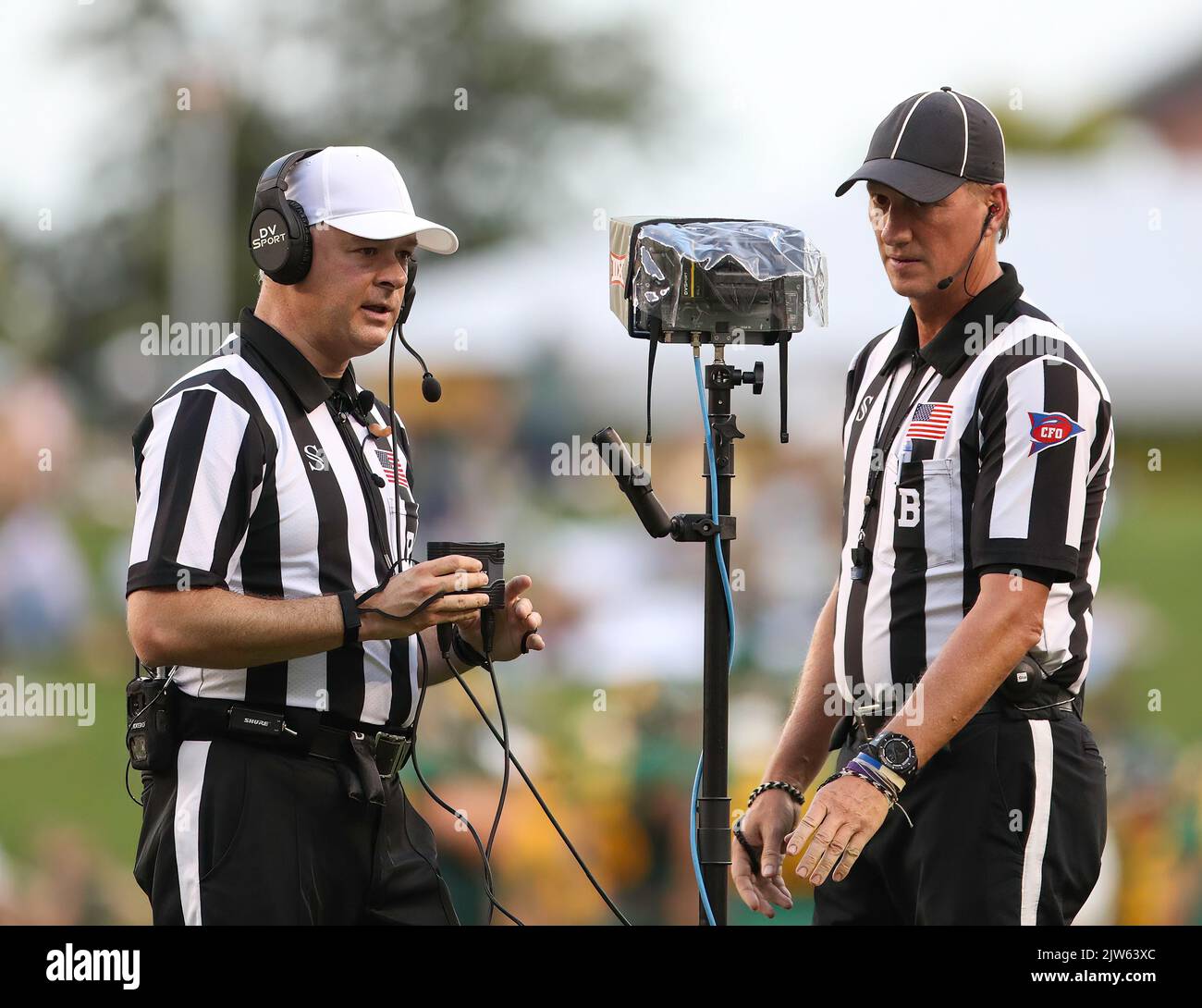September 3, 2022: Referee Kevin Boitmann uses video replay to assess ...