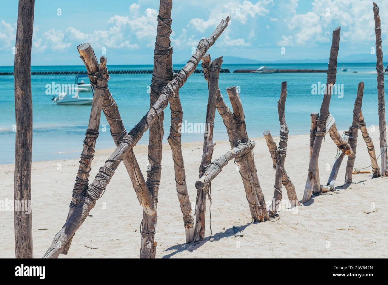 Beautiful Lakawon Beach Stock Photo - Alamy