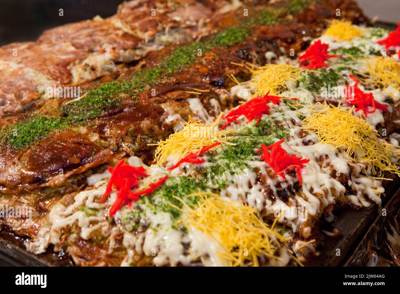 Okonomiyaki Tori no ichi festival Asakusa Tokyo Japan Stock Photo - Alamy