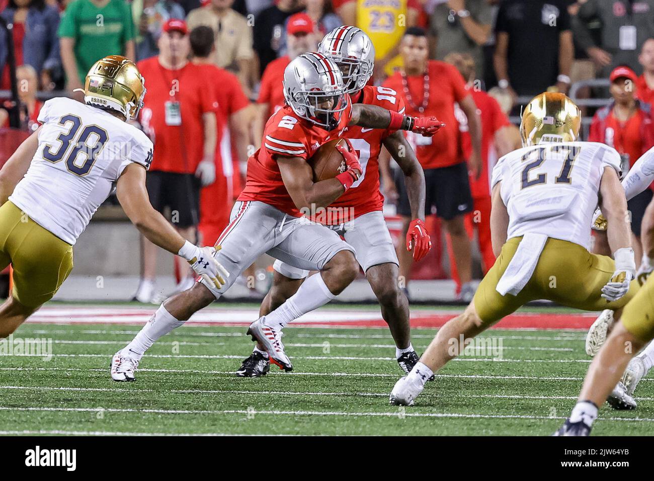 Columbus, Ohio, USA. 3rd Sep, 2022. Ohio State Buckeyes wide receiver ...