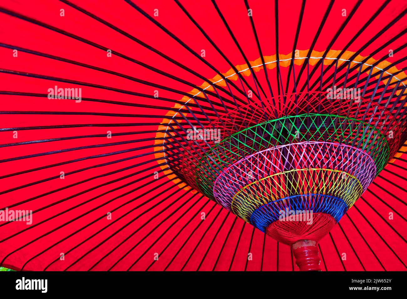 Paper umbrella Hasadera Temple Kamakura Japan 2 Stock Photo - Alamy