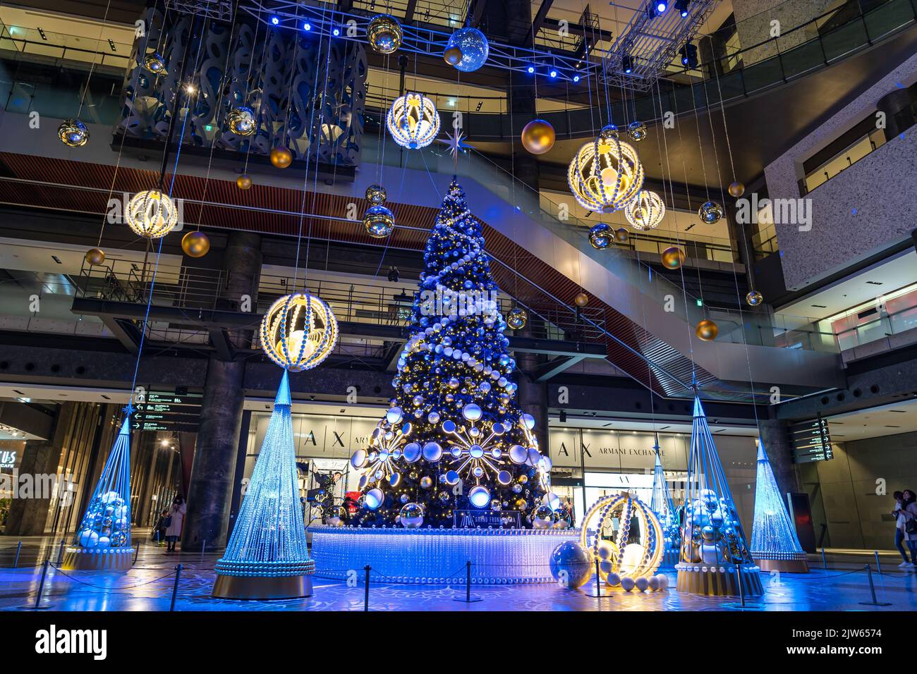 Osaka, Japan - Dec 24 2019 : GRAND WISH CHRISTMAS. The winter ...