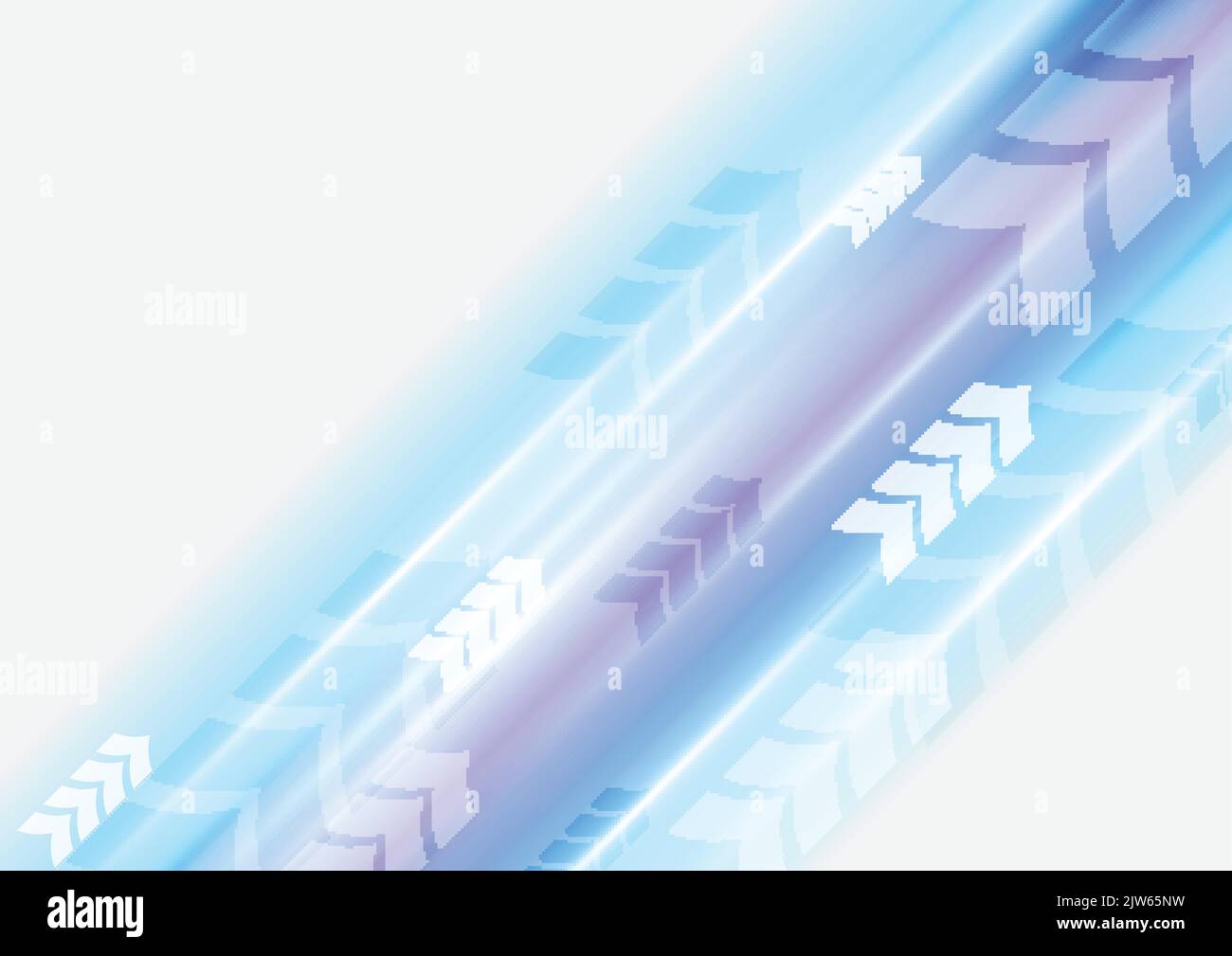 Blue and violet arrows abstract technology background. Vector design ...