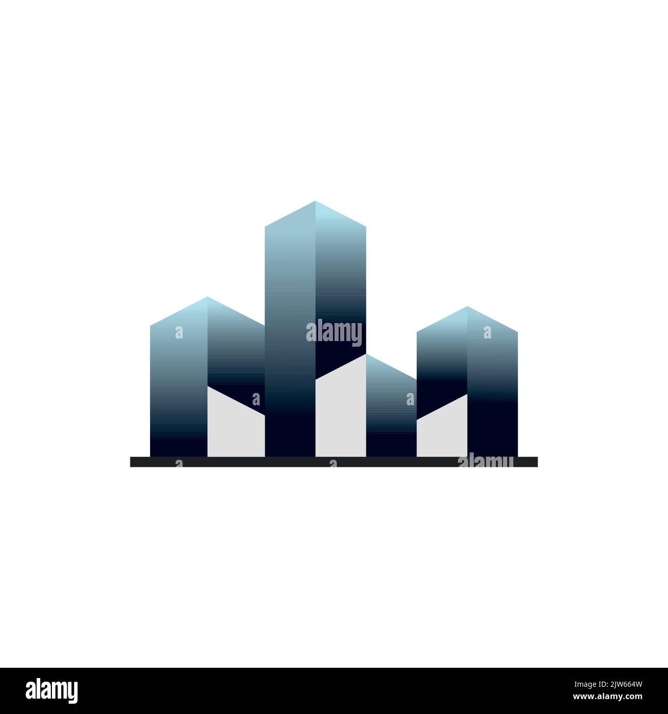 building city construction logo icon vector graphic design Stock Vector ...