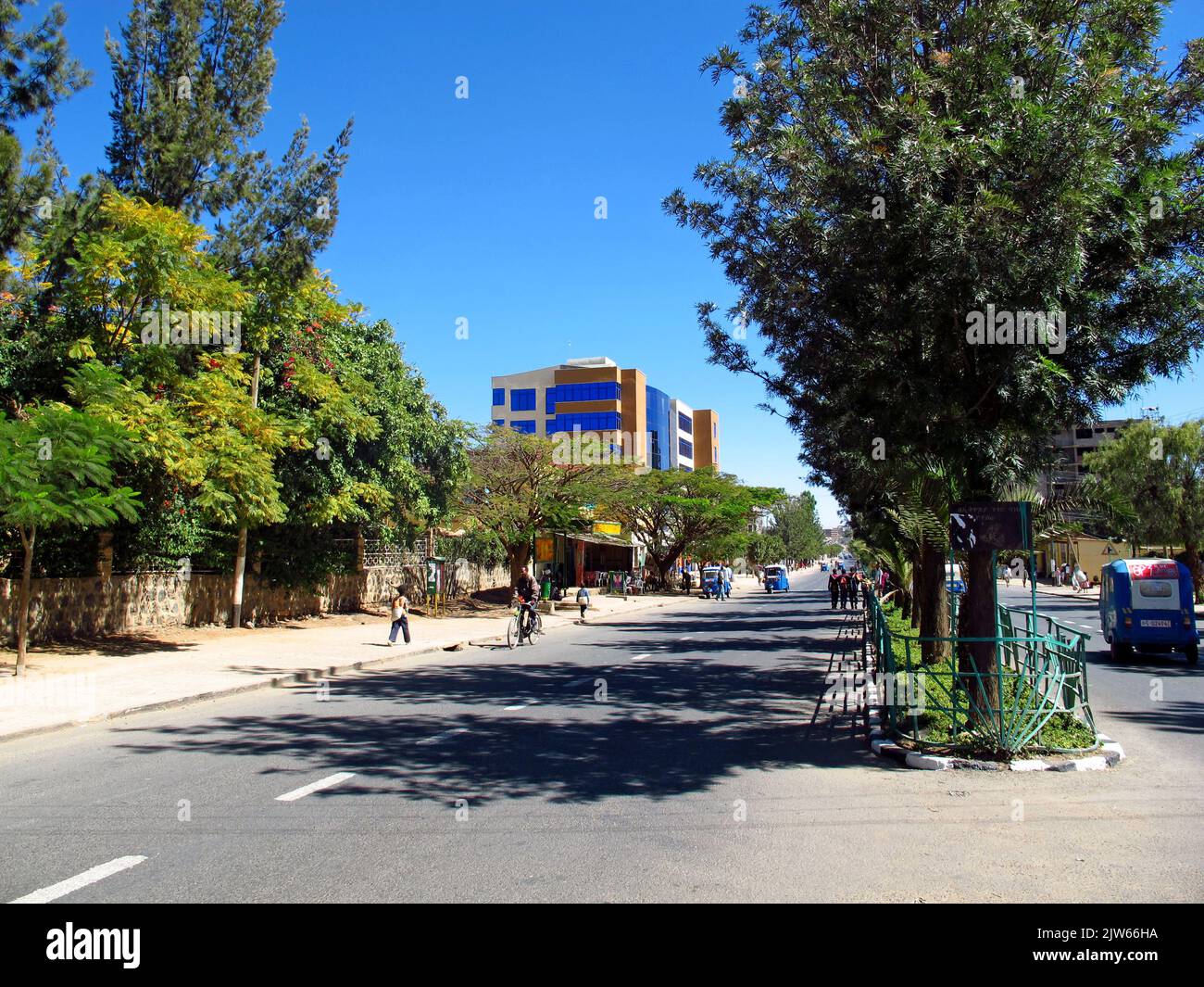 The street in Axum city, Ethiopia Stock Photo - Alamy