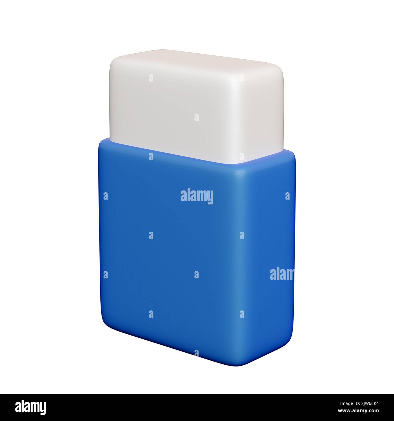 3d writing accessories - eraser. Element for back to school, learning ...