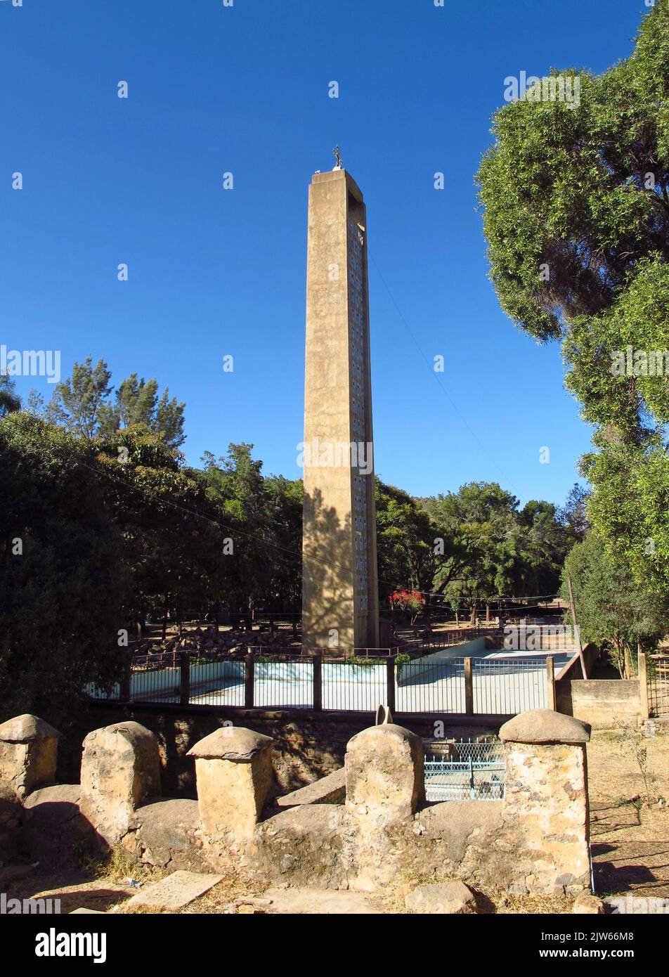 Obelisks in Axum city, Ethiopia Stock Photo - Alamy