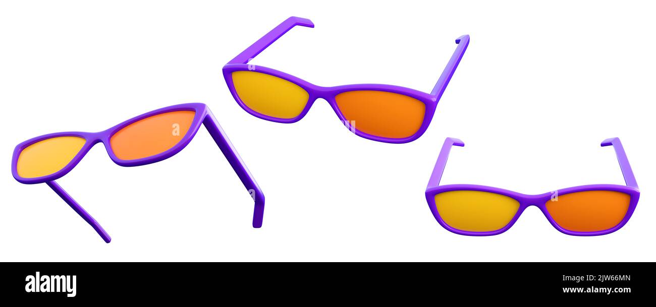 3d cinema or summer glasses. Cinema, virtual reality, technology ...