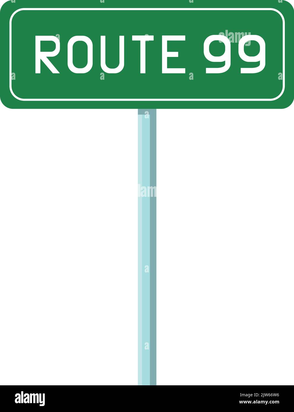 route road sign Stock Vector Image & Art - Alamy