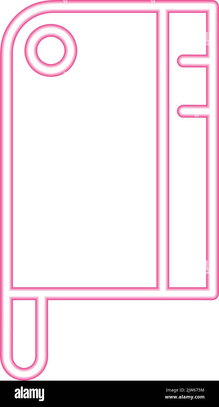 meat knife neon Stock Vector Image & Art - Alamy