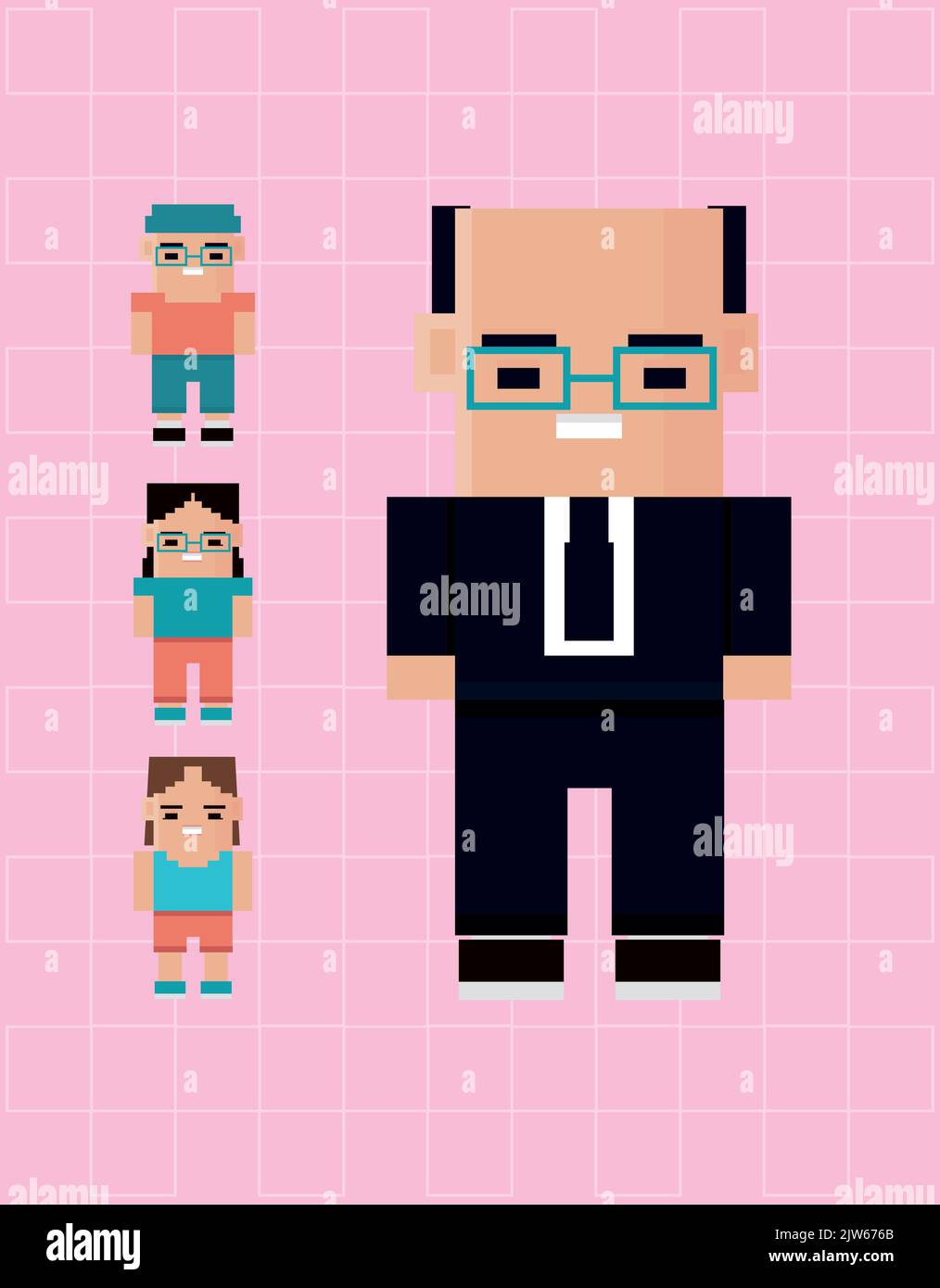 8 bits Stock Vector Images - Alamy