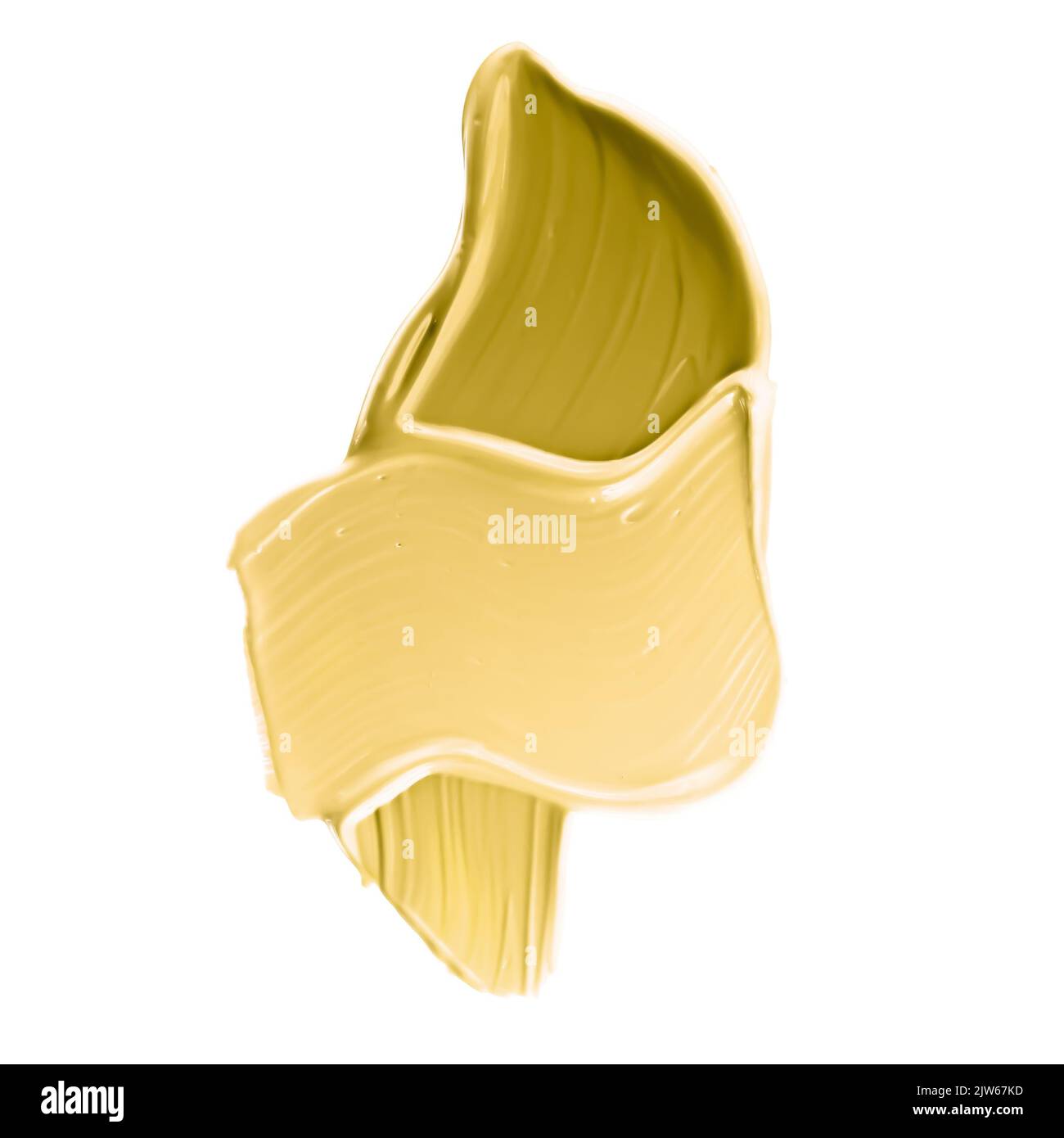 Pastel gold beauty swatch, skincare and makeup cosmetic product sample ...