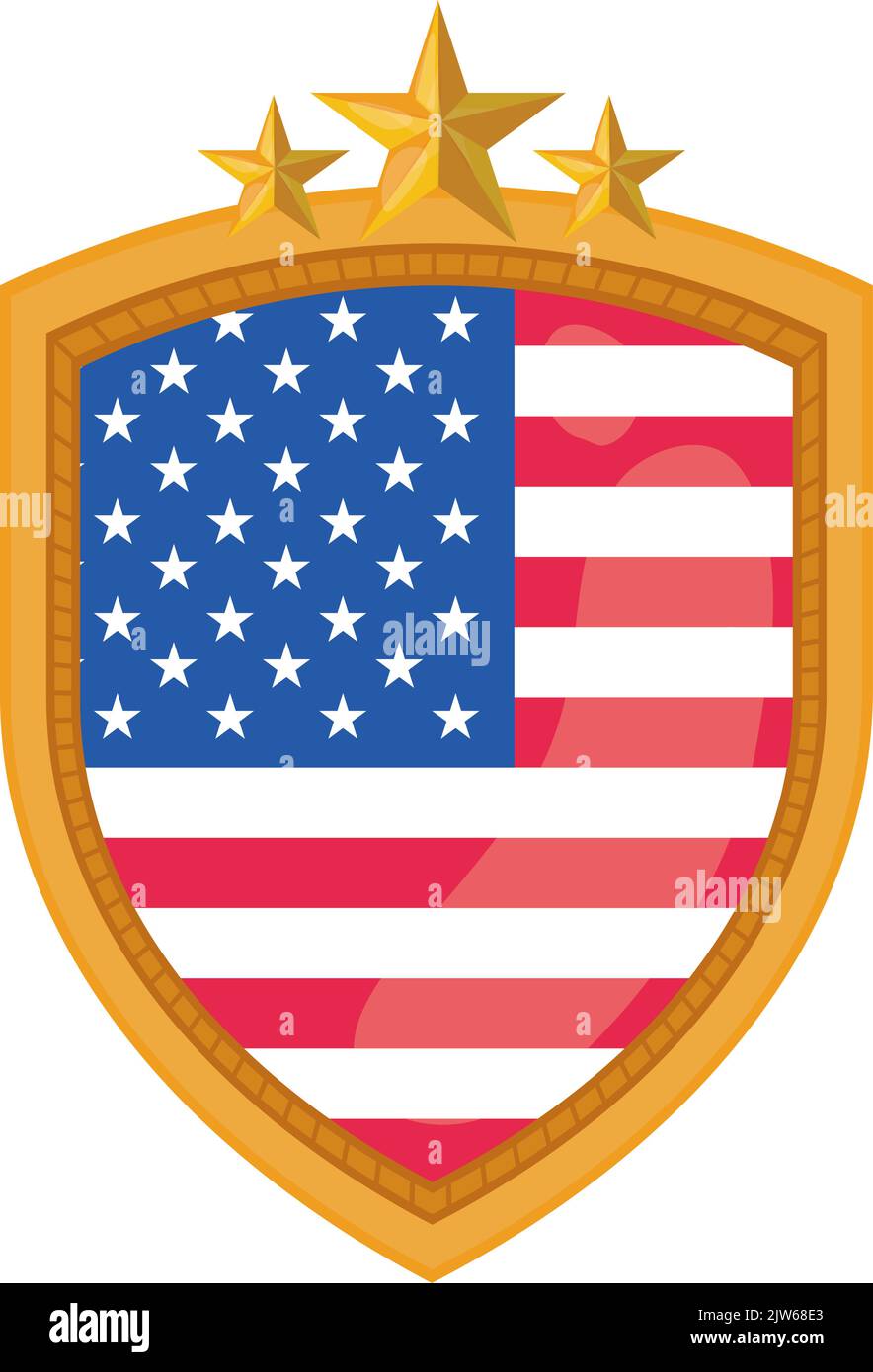 shield usa flag Stock Vector Image & Art - Alamy