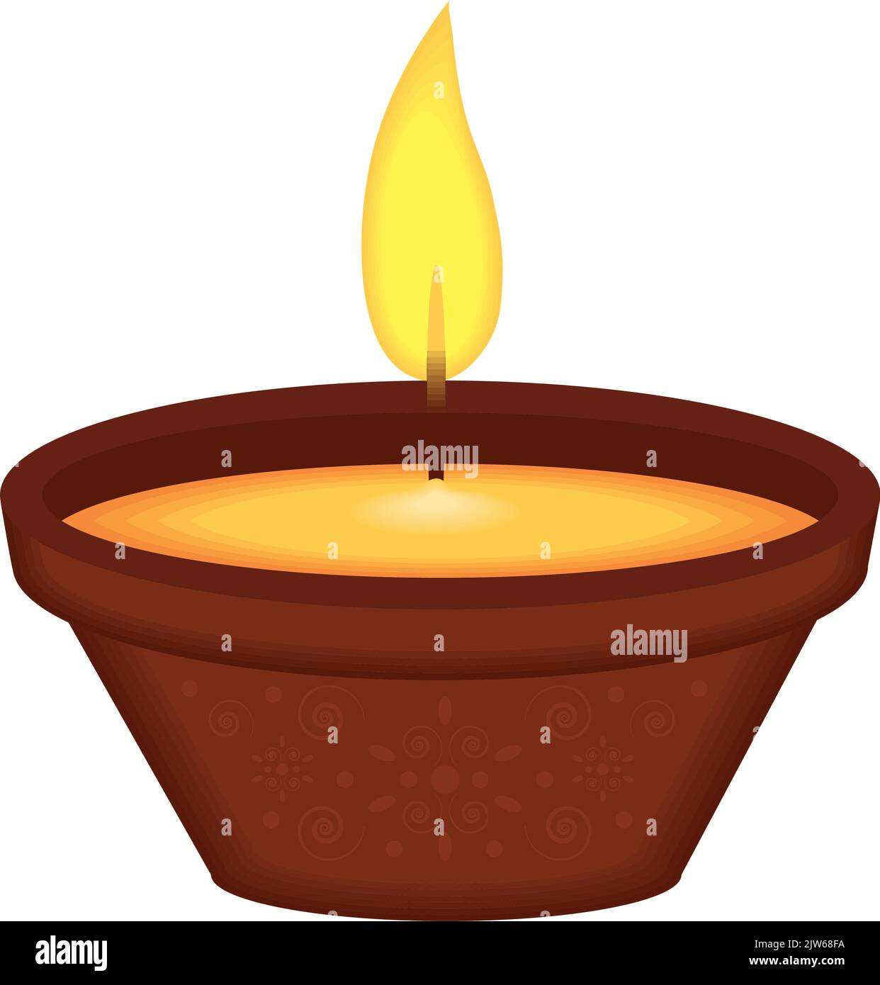 diwali diya light Stock Vector Image & Art - Alamy