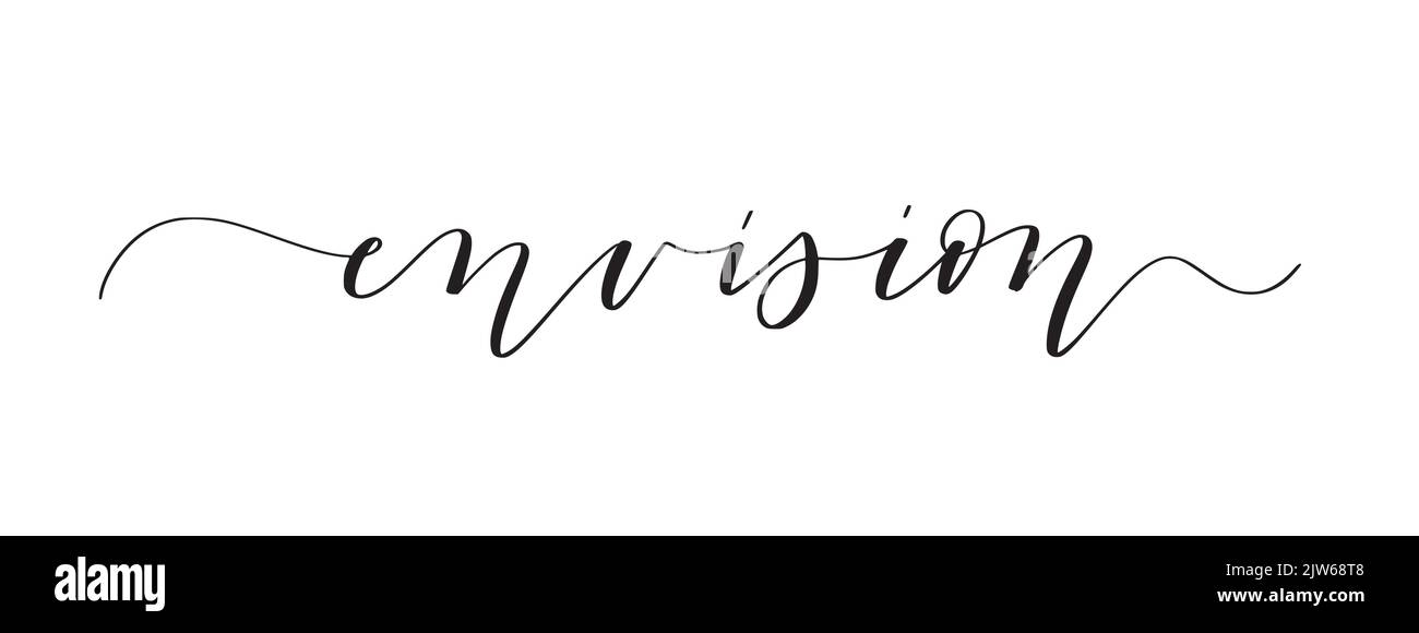 Envision word Stock Vector Images - Alamy