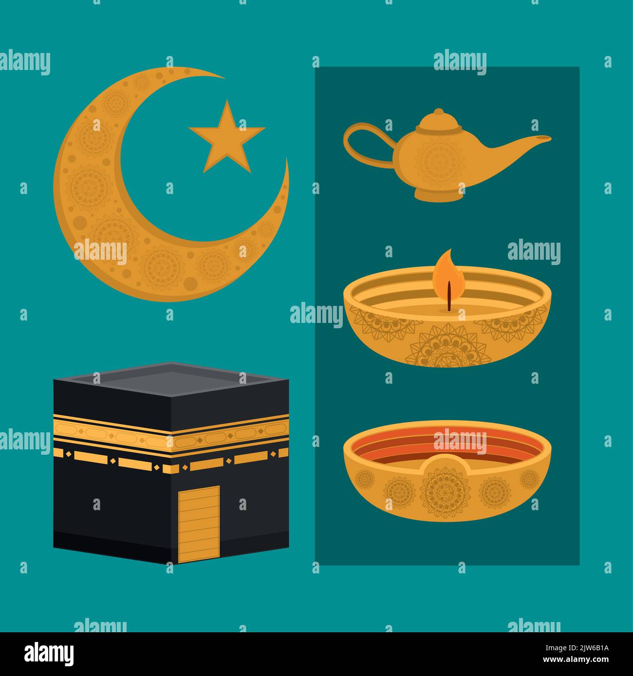muslim culture and tradition Stock Vector Image & Art - Alamy