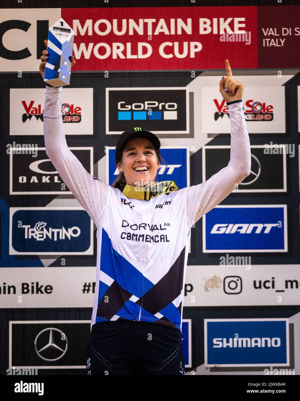 Camille Balanche became the overall winner of the UCI Mountain Bike ...