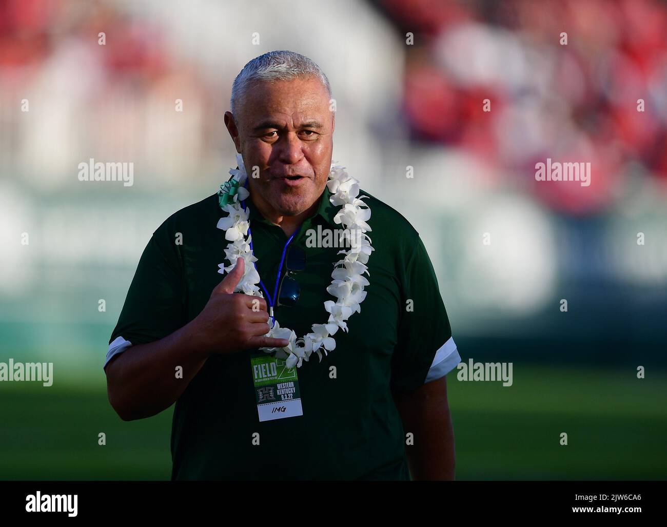 Honolulu, Hawaii, USA. 3rd Sep, 2022. NFL retiree JESSE SAPOLU was ...