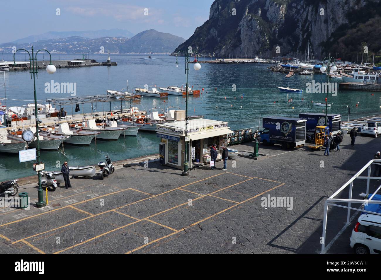 Capri - Porto di Marina Grande Stock Photo - Alamy
