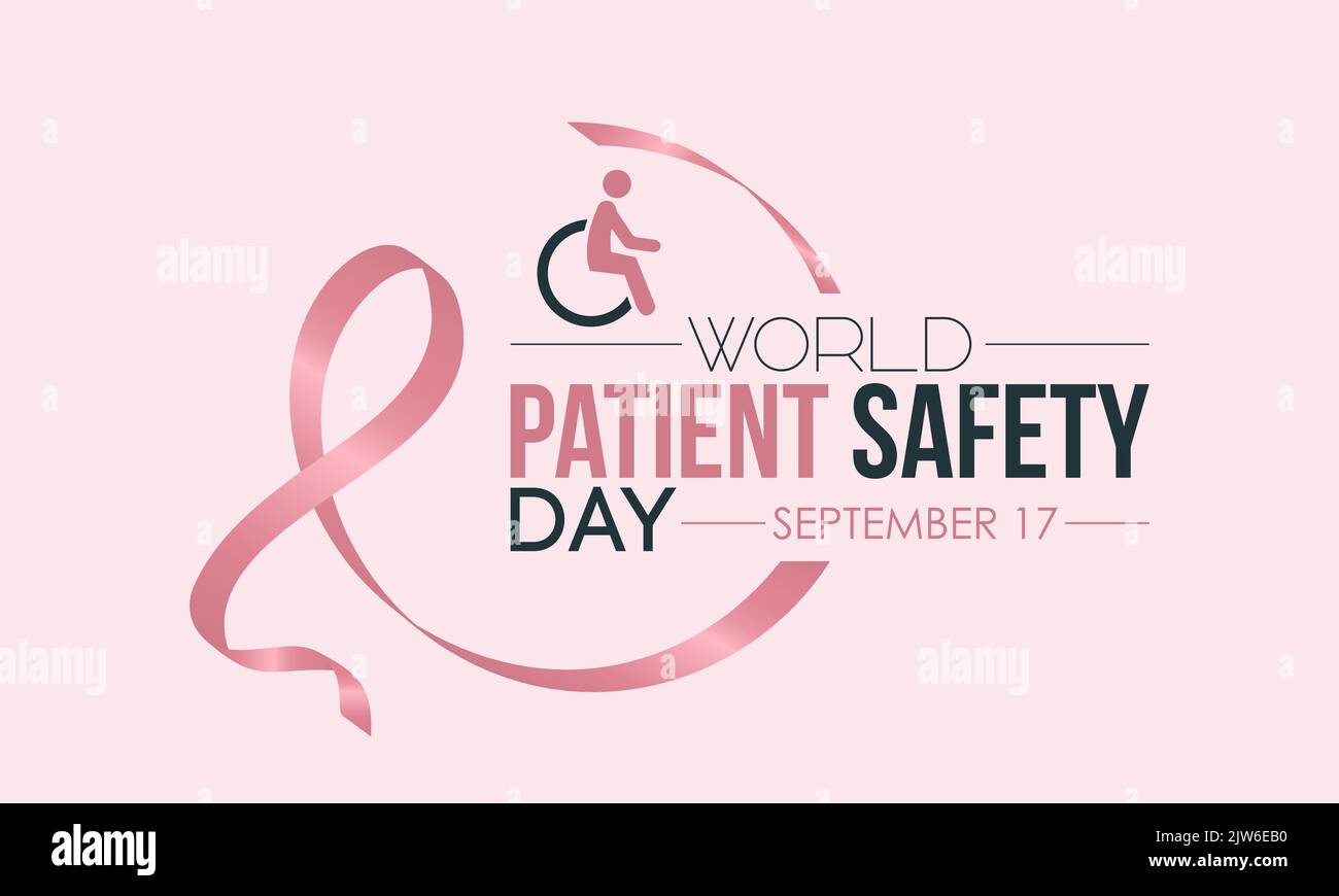 Vector illustration design concept of World patient safety day observed ...