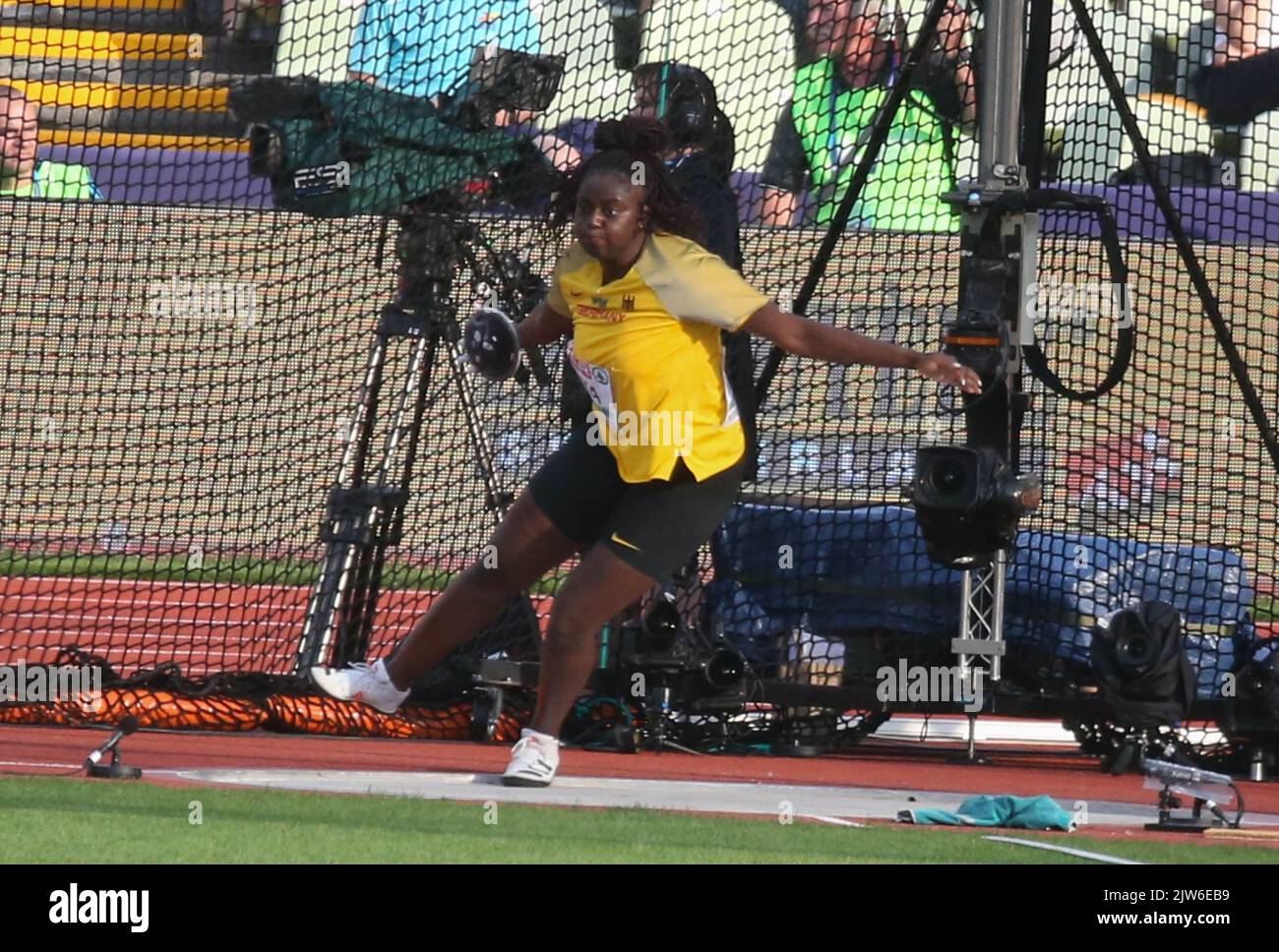 C Vita of Germany Women's Discus Throw during the European Athletics ...