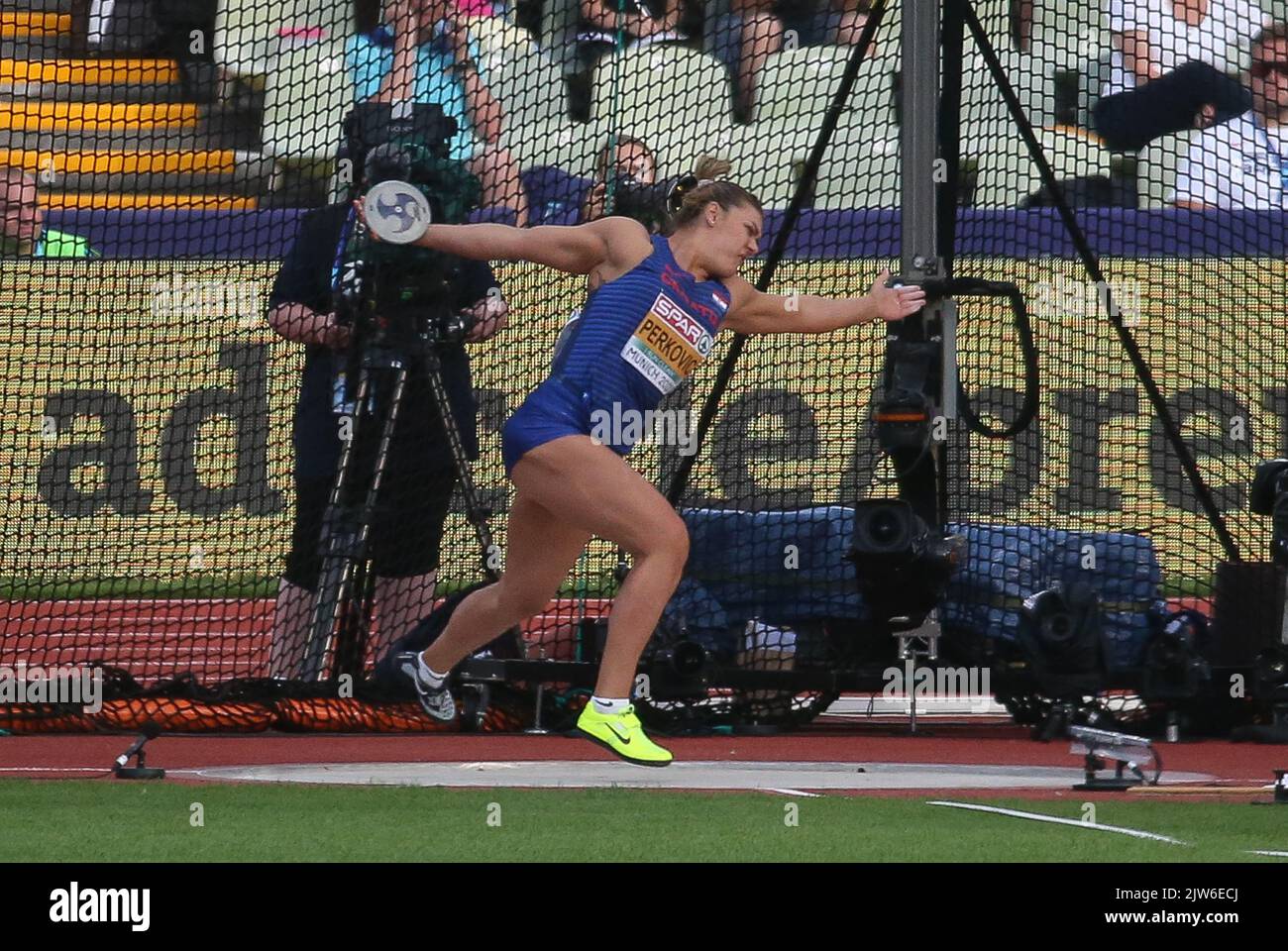 S Perkovic of Croatie Women's Discus Throw during the European ...