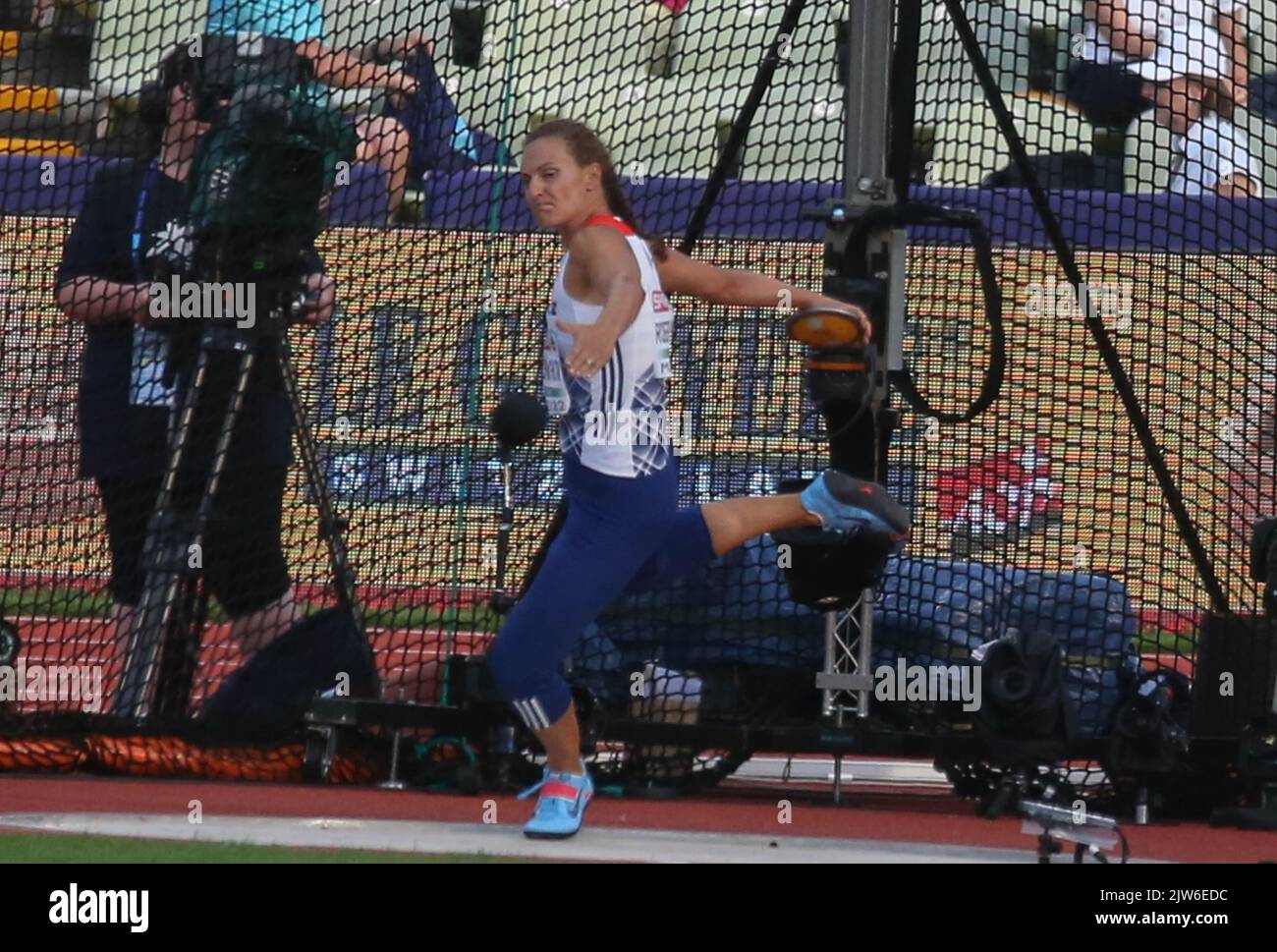 Melina Robert - Michon of France Women's Discus Throwduring the ...