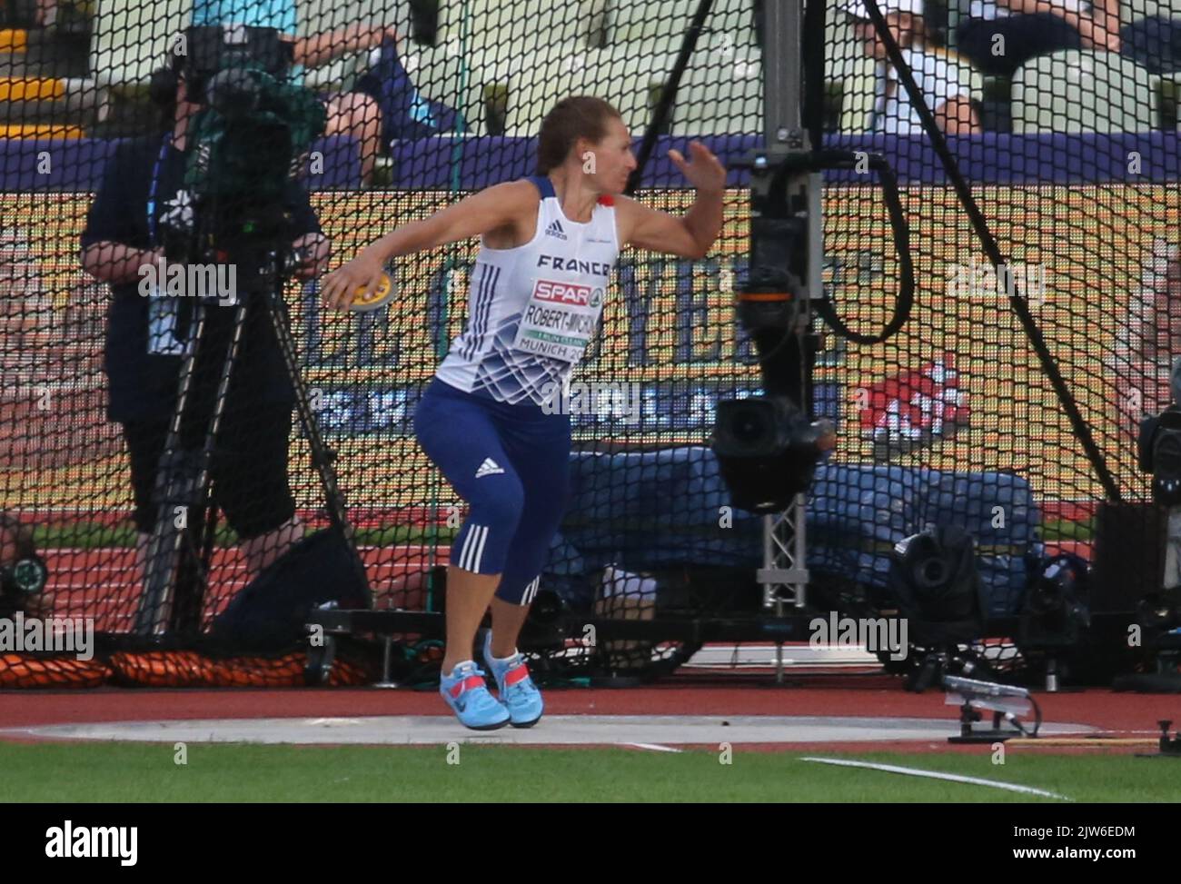 Melina Robert - Michon of France Women's Discus Throwduring the ...