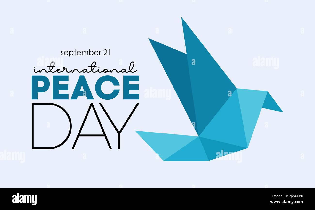 International day of peace 2022 Stock Vector Images - Alamy