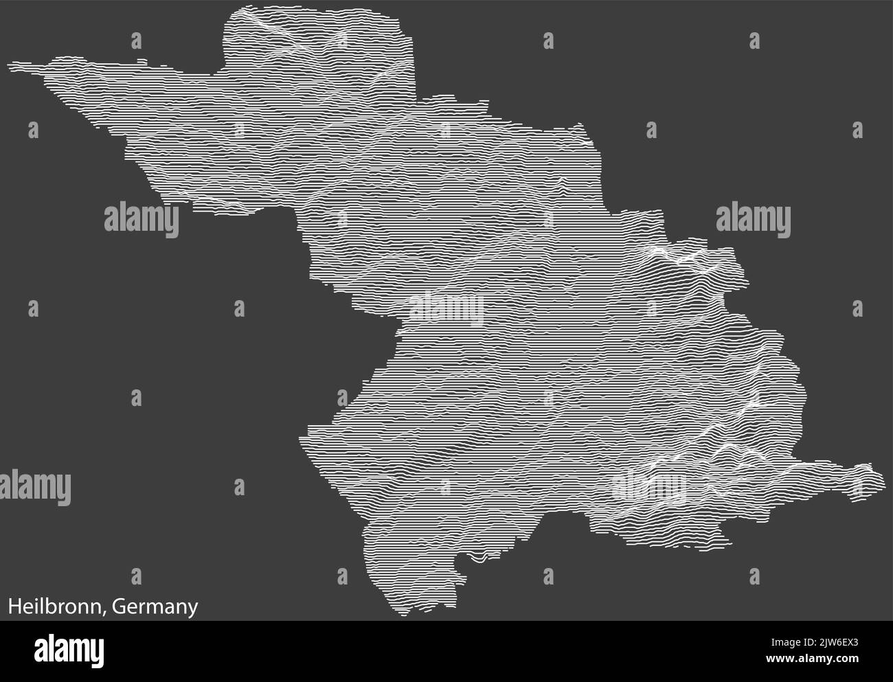 Heilbronn map hi-res stock photography and images - Alamy