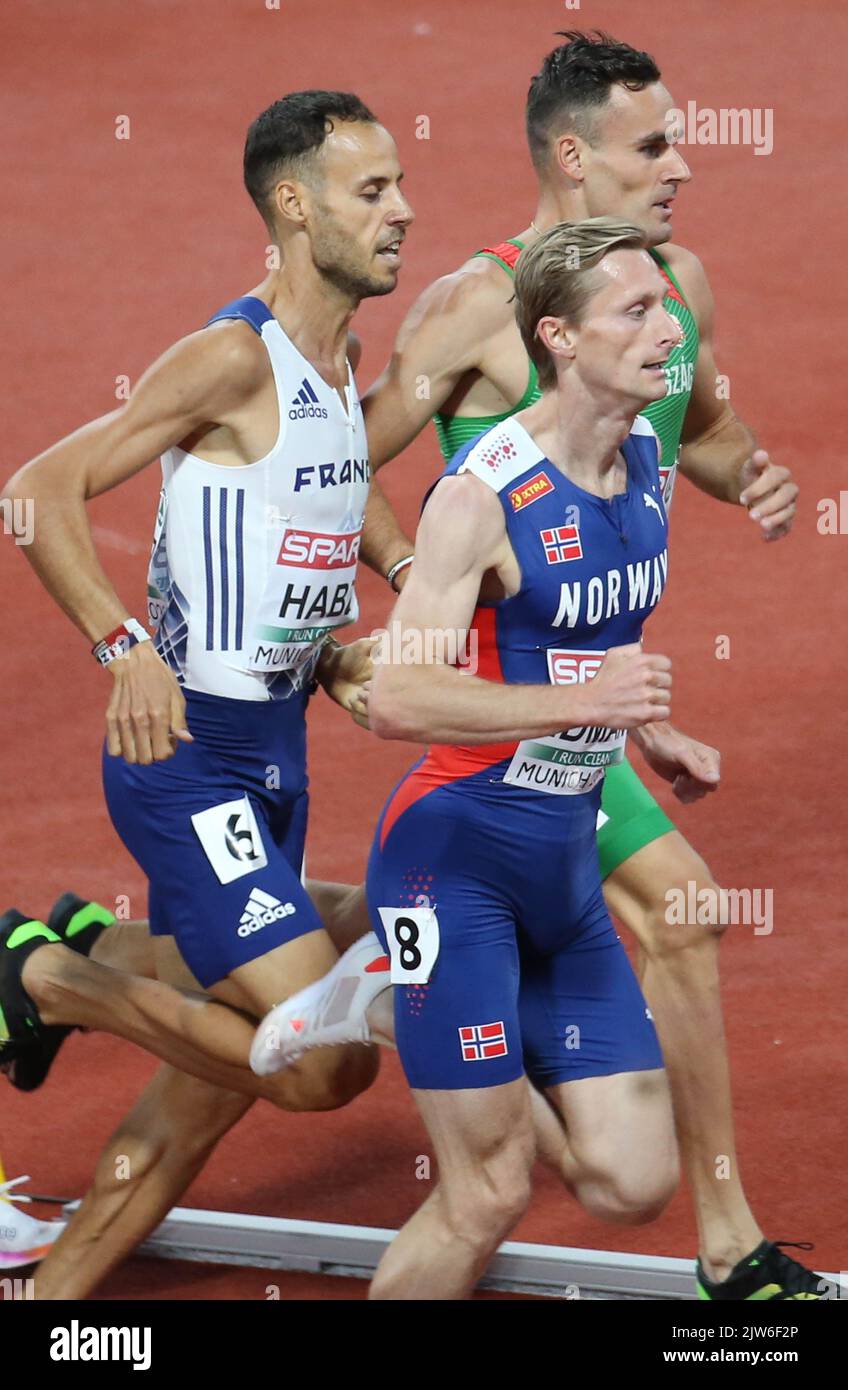 Azzedine Habz of France ,Ferdinand Kvan Edman of Norway and Istvan ...