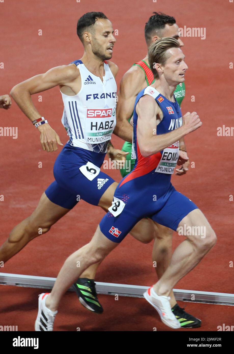Azzedine Habz of France ,Ferdinand Kvan Edman of Norway and Istvan ...