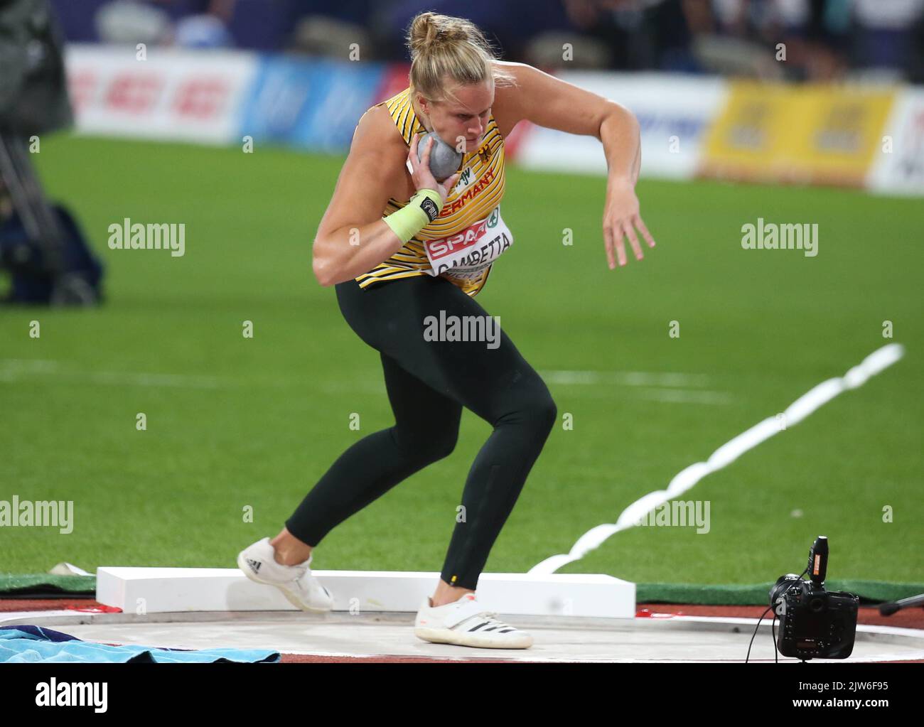Sara Gambetta of Germany Women's Shot Put Final during the European ...