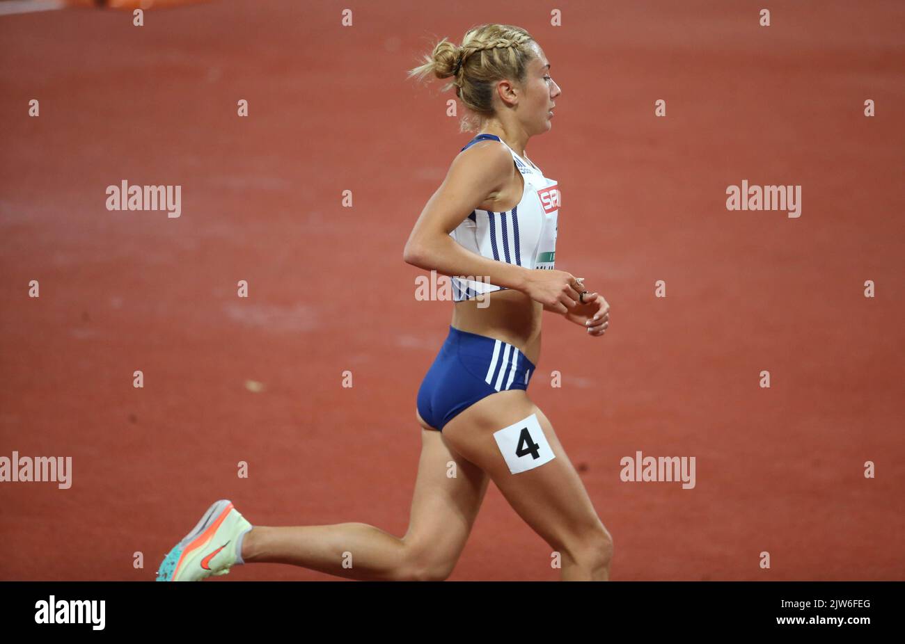 Alessia Zarbo of France Finale Women's 10,000 m during the European ...