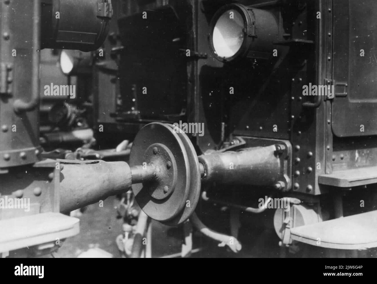 Image of the buffers of electric buffer equipment ("block boxes", Mat ...