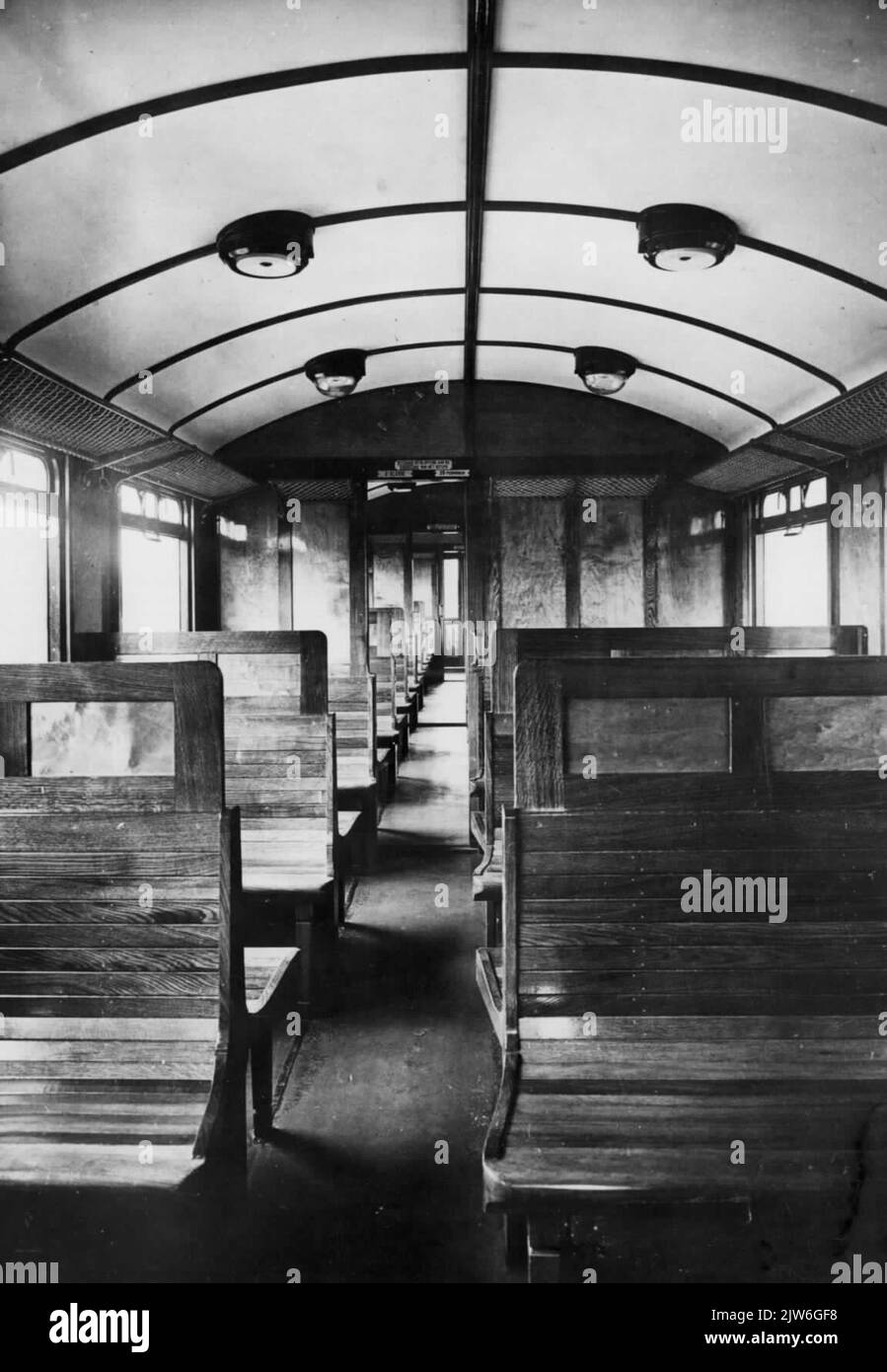 Interior of a carriage from the CEC 8501-8555 series (electric buffer ...